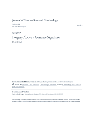 Fillable Online Forgery Above a Genuine Signature Fax Email Print ...