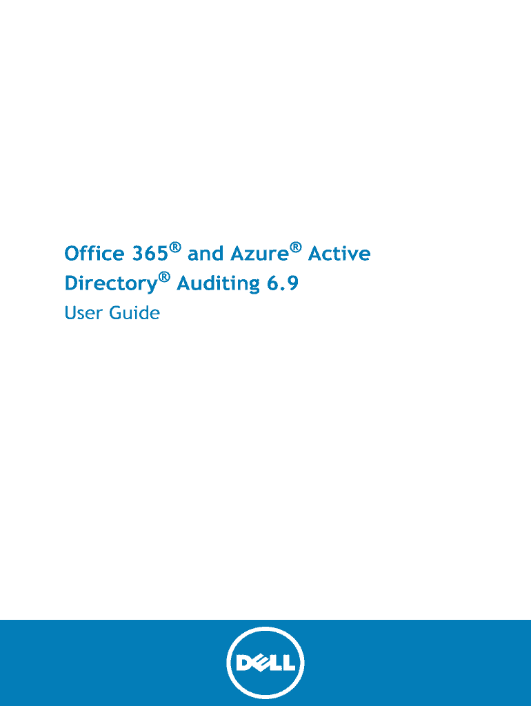 Fillable Online Change Auditor Office 365 and Azure Active Directory ...