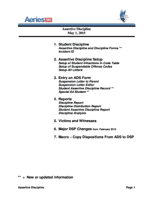 Fillable Online ASSERTIVE DISCIPLINE A TOTAL PLAN Fax Email Print ...