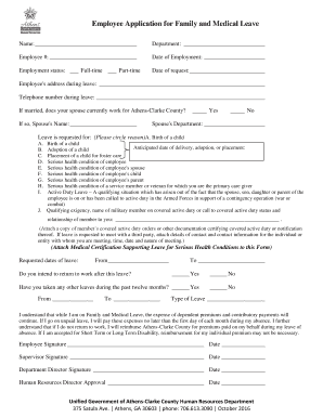 Fillable Online Family Medical Leave Act (FMLA) Eligibility Checklist ...