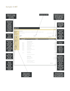 Fillable Online Sample E-Bill Fax Email Print - pdfFiller