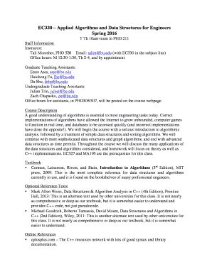 Fillable Online EC330 syllabus Spring16 Fax Email Print - pdfFiller