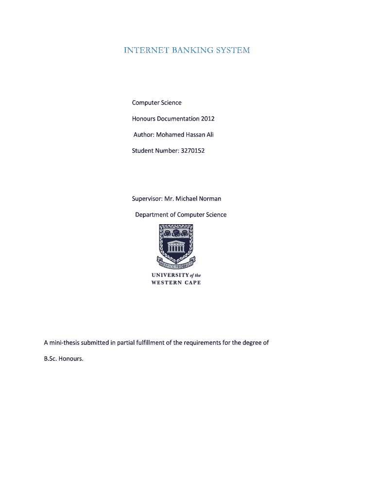 Fillable Online INTERNET BANKING SYSTEM Fax Email Print - pdfFiller