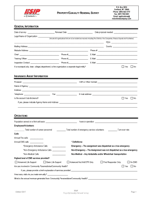 Fillable Online ESIP Renewal Application - McNeil & Co. Fax Email Print ...