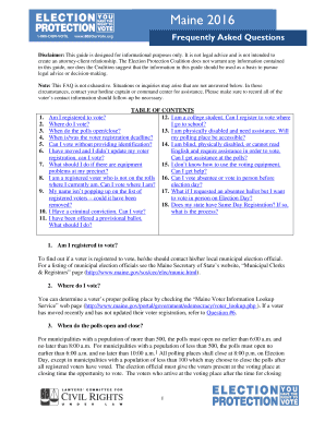 Fillable Online my polling place be accessible Fax Email Print - pdfFiller