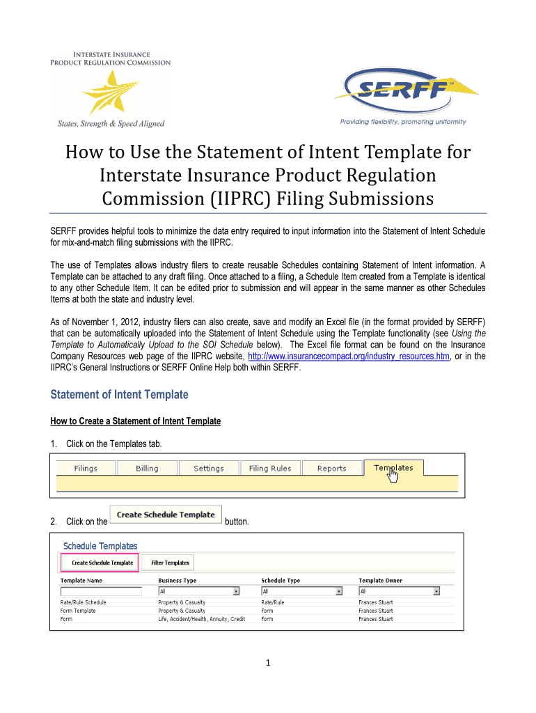Fillable Online SERFF provides helpful tools to minimize the data entry ...