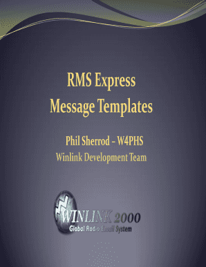 Fillable Online RMS Express Fax Email Print - pdfFiller