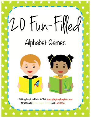 Fillable Online Alphabet Pack Revisions.docx Fax Email Print - pdfFiller
