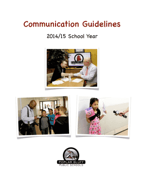 Fillable Online Communication Guidelines-final Fax Email Print - pdfFiller