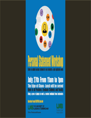 Fillable Online Guide to the Perfect Personal Statement for NIH ...