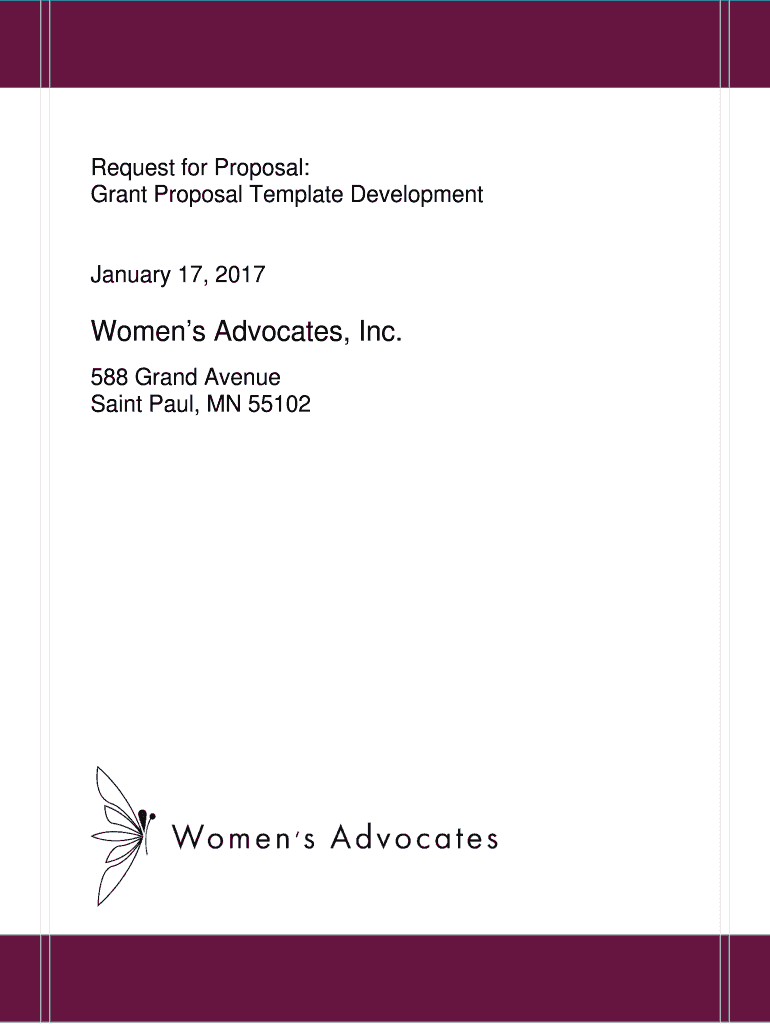 Fillable Online Request for Proposal: Fax Email Print - pdfFiller