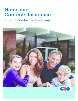 Gio Home And Contents Insurance - Fill Online, Printable, Fillable ...