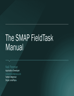 Fillable Online SMAP Manual-v2.0 Fax Email Print - pdfFiller