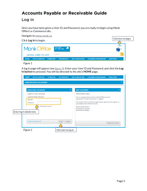 Fillable Online www2 monk Once you have been given a User ID and Password, you are ... Fax Email ...