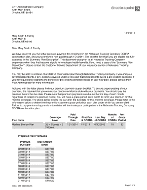 Fillable Online Enrollment Confirmation Letter Sample Fax Email Print ...