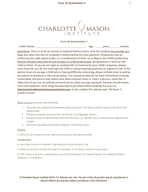 Fillable Online Form 1a Feast: Resources for Program 1 - Charlotte ...