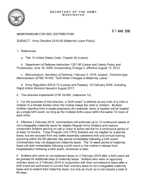 Army Directive 2016 09 - Fill Online, Printable, Fillable, Blank ...