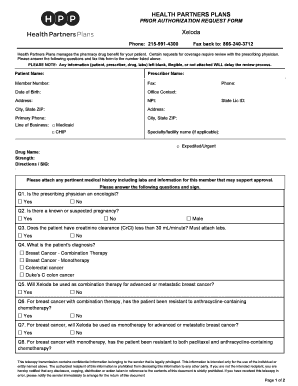 Fillable Online - Health Partners Plans Fax Email Print - pdfFiller