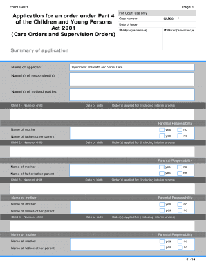 Fillable Online CAP1 - Isle of Man Government Fax Email Print - pdfFiller