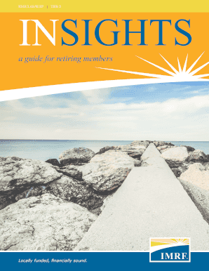 Fillable Online REGULAR/SLEP TIER 2 INSIGHTS - imrf.org Fax Email Print ...