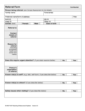 Fillable Online Referral form standard - Brighton & Hove City Council ...