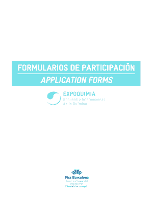 Fillable Online media firabcn Formulario de Participaci n - Fira Barcelona Fax Email Print ...