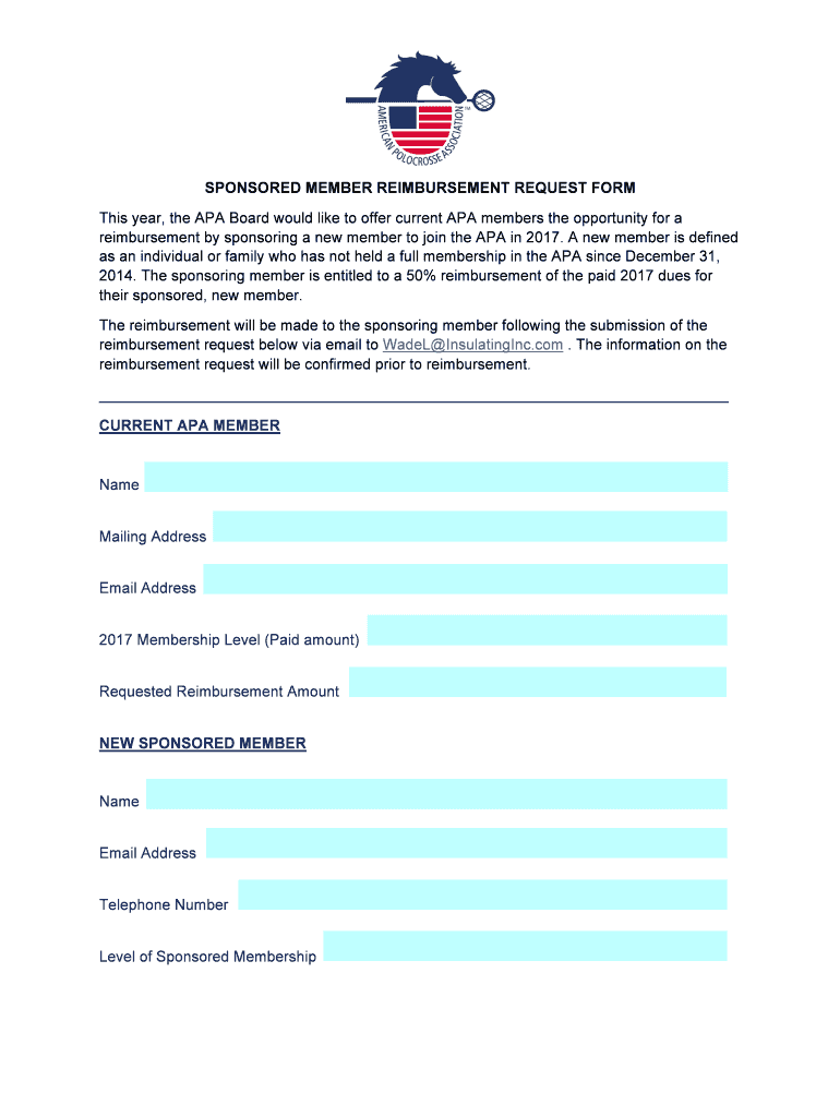 Fillable Online Renewal Reward Reimbursement Form Fax Email Print ...