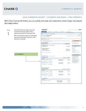 Fillable Online Commercial Banking Chase Commercial Online SM ...