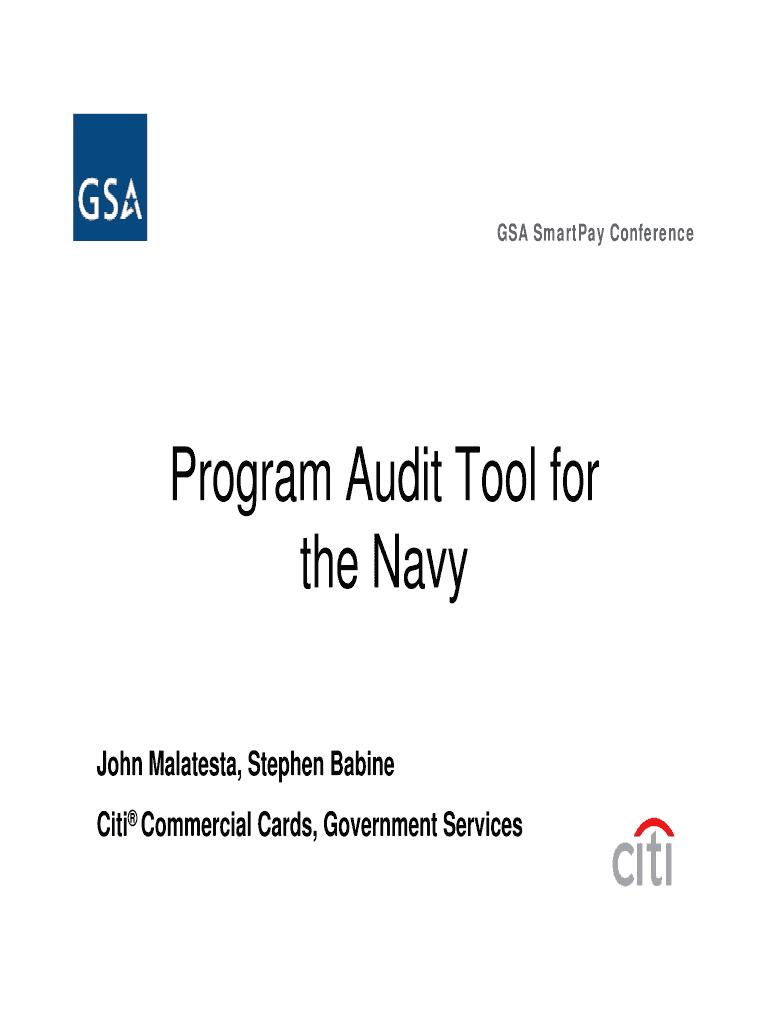 Fillable Online Program Audit Tool for Fax Email Print - pdfFiller