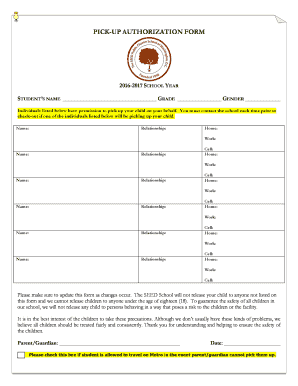 Fillable Online STUDENT S NAME GRADE GENDER Fax Email Print - pdfFiller