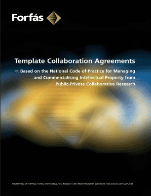 Fillable Online Template Collaboration Agreements. Template Collaboration Agreements Fax Email ...