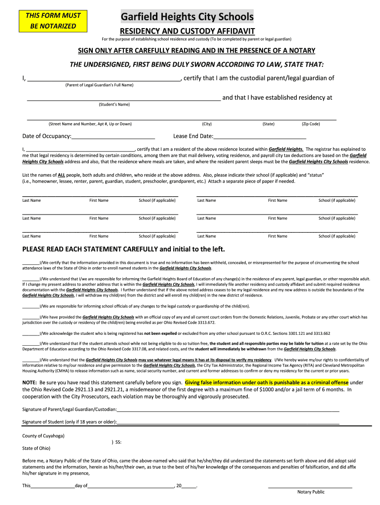 Fillable Online BE NOTARIZED Fax Email Print - pdfFiller