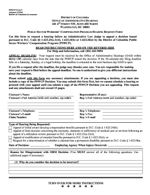 Fillable Online orm dc Form 9A.pdf - Office of Risk Management - DC.gov ...