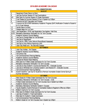 Fillable Online Gmu 2020 calendar - Art Com Fax Email Print - pdfFiller