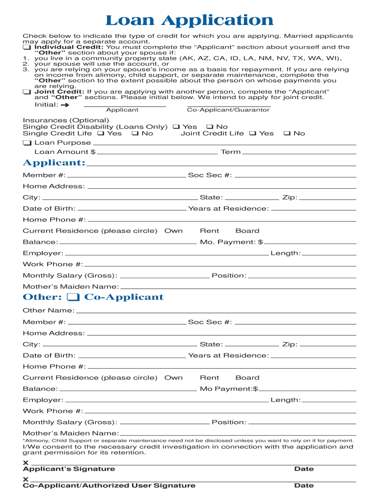 Fillable Online Married applicants Fax Email Print - pdfFiller