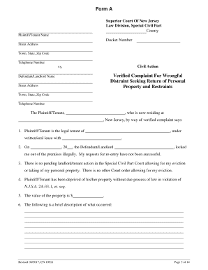 Fillable Online How to Apply For the Return of Your Personal Property ...