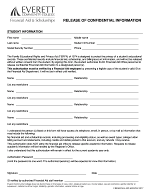 Fillable Online The Family Educational Rights and Privacy Act (FERPA) of 1974 is designed to ...