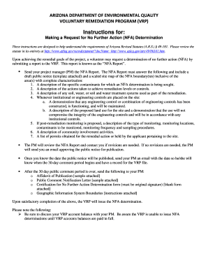 Fillable Online How to Request NFA - Arizona Department of ...