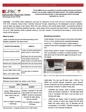 Fillable Online Sampling approach What to send Sampling procedure ...