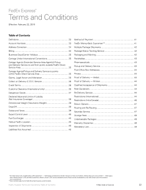 Fillable Online Terms and Conditions - FlagShip Courier Solutions Fax ...