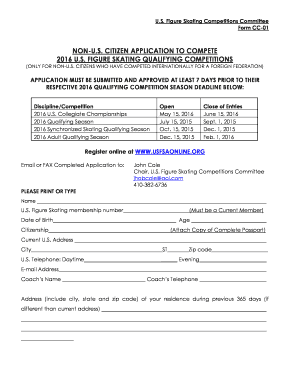 Fillable Online Form CC-01 Fax Email Print - pdfFiller