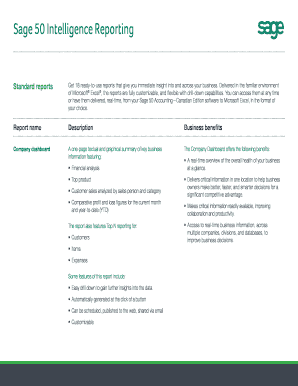 Fillable Online Sage 50 Intelligence Reporting Fax Email Print - pdfFiller