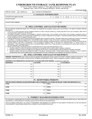 Fillable Online UST Response Plan - Humboldt County, California Fax ...