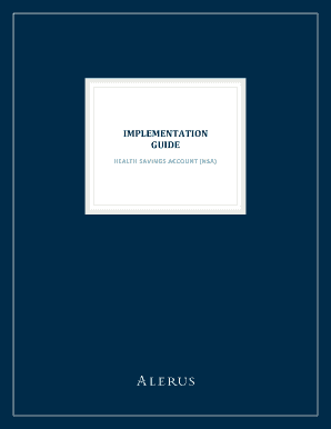 Fillable Online alerus hsa Fax Email Print - pdfFiller