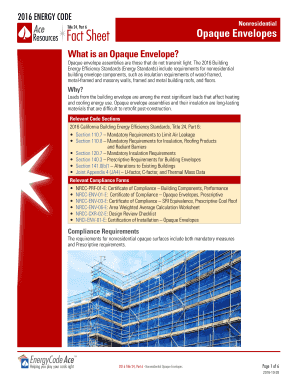 Fillable Online download Fact Sheet: Nonresidential Opaque ... - Energy Code Ace Fax Email Print ...