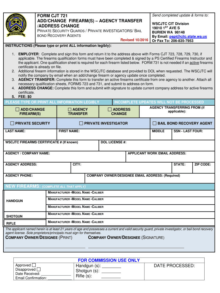 Fillable Online fortress wa 721 Update Form Packet Sample.pdf Fax Email ...