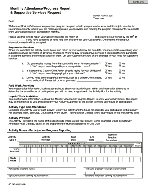 Fillable Online TIME & ATTENDANCE RECORD Fax Email Print - pdfFiller