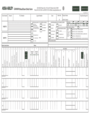 Fillable Online ASSA ABLOY Mason City P Fax Email Print - pdfFiller