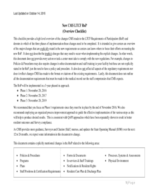 Fillable Online New CMS LTCF RoP Fax Email Print - pdfFiller