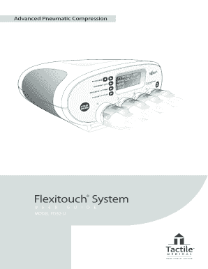 Fillable Online Flexitouch System - Tactile Medical Fax Email Print ...